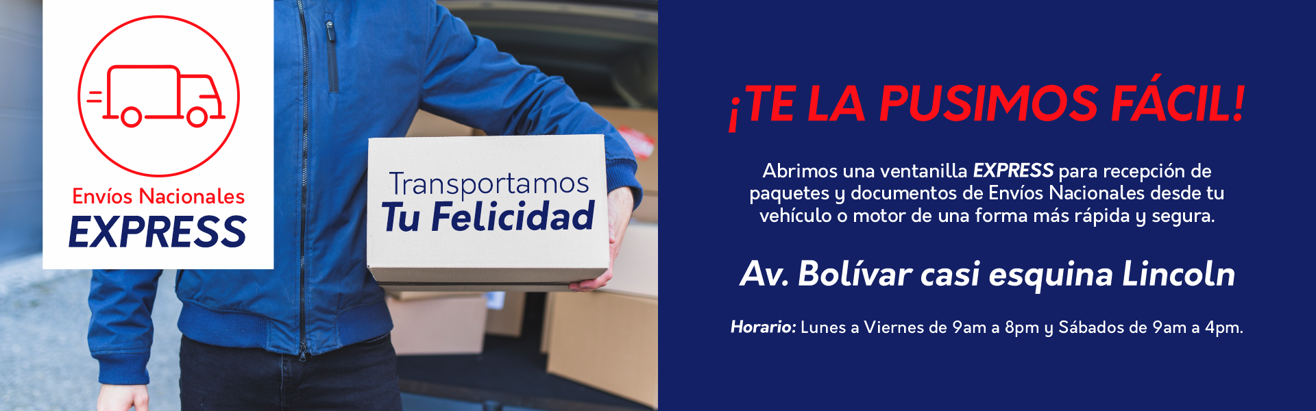 Vimenpaq - Transporte de paquetería, carga y correspondencia.